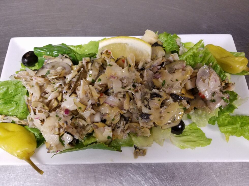 SNAIL SALAD | Uncle Tony's Pizza & Pasta | Family Style Restaurants